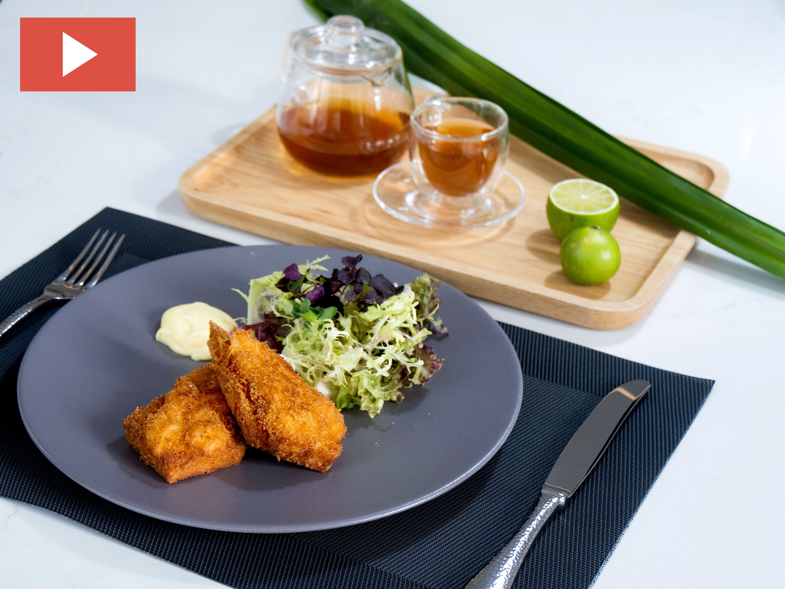 Homemade taste of cold and hot